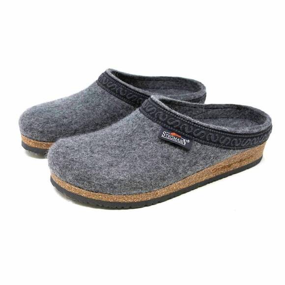 Stegmann | Shoes | New Stegmann Womens Cork Wool Clog In Grey | Poshmark